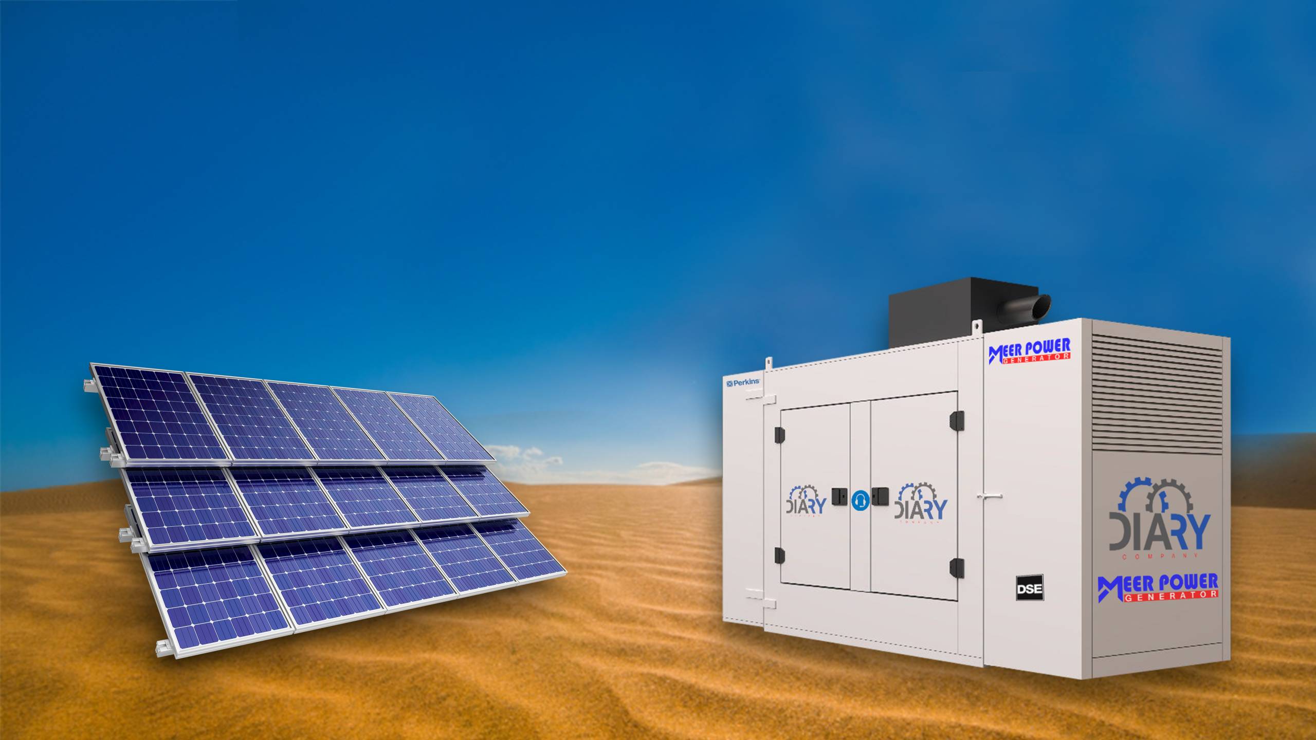 diary company – generator & oil & solar